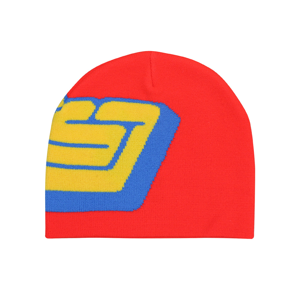 NOVUS Beanie | Red + Yellow – EA$Y